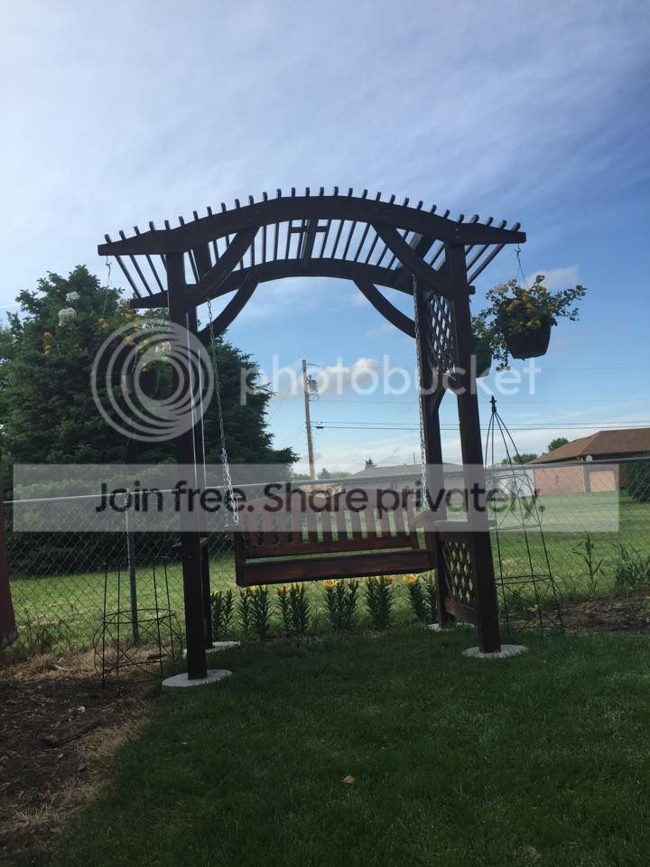 Anyone built a swing arbor? Post pics. | Woodworking Talk