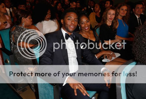 Seat fillers or actual dates of Coomon and Chadwick B? | Lipstick Alley